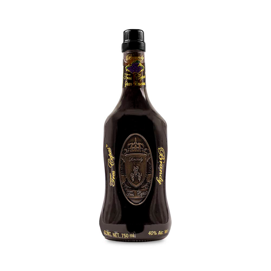 Brandy Tres Cepas 750ml – Vinolesa