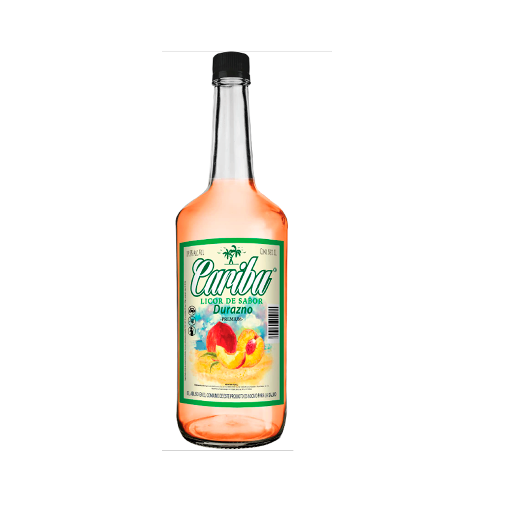 Licor Caribu Durazno 1000ml – Vinolesa