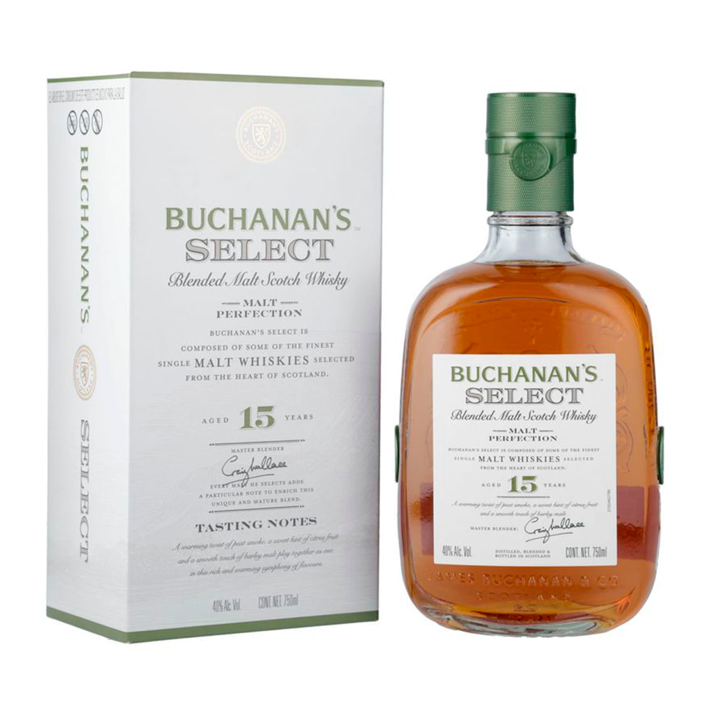 Whisky Buchanan's Select 15 Años 750ml – Vinolesa