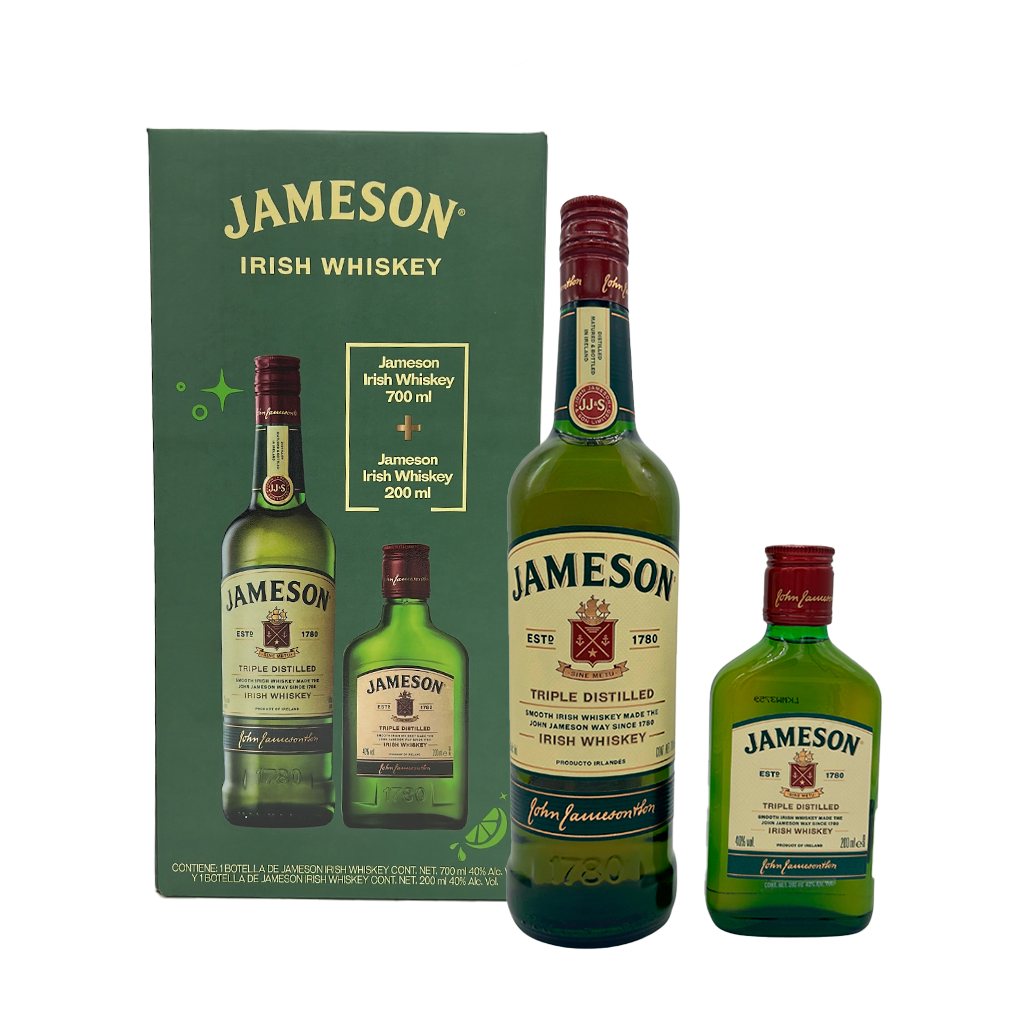 Whiskey Jamenson 700ml + 200ml – Vinolesa