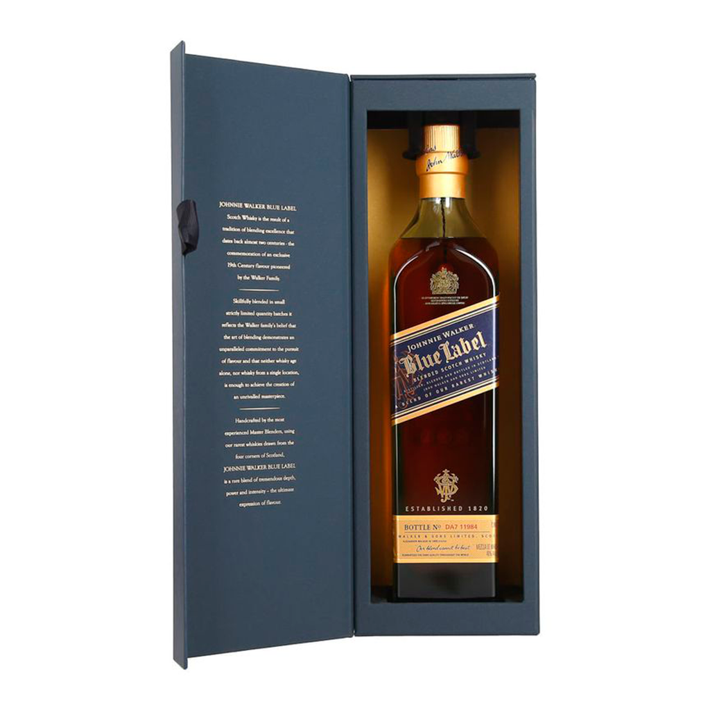Whisky Johnnie Walker Blue Label 750ml – Vinolesa